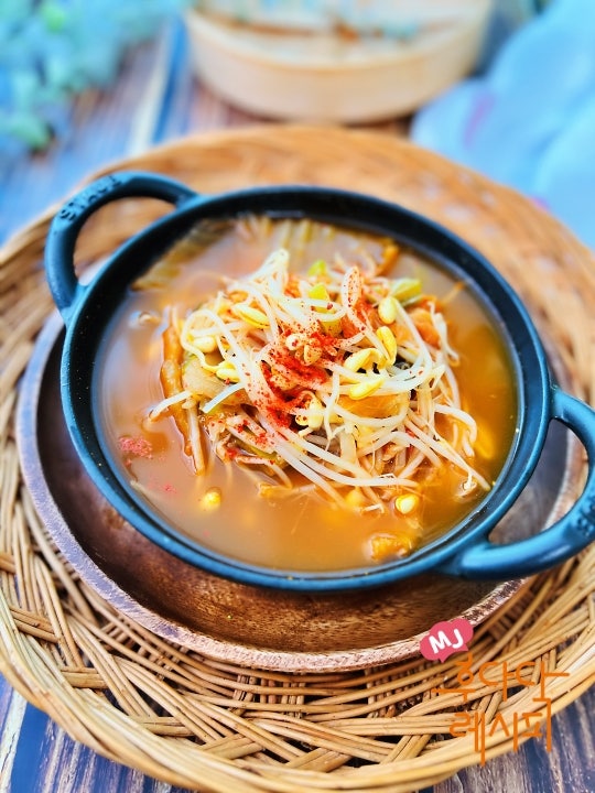 황태 김치 콩나물국 끓이는법 시원한 콩나물국 레시피 콩나물 김치국 네이버 블로그