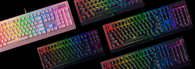 [홍대입구점 에이랩] RAZER 키보드 전격비교: BLACKWIDOW V4 프로 vs HUNTSMAN V2 아날로그 : 네이버 블로그