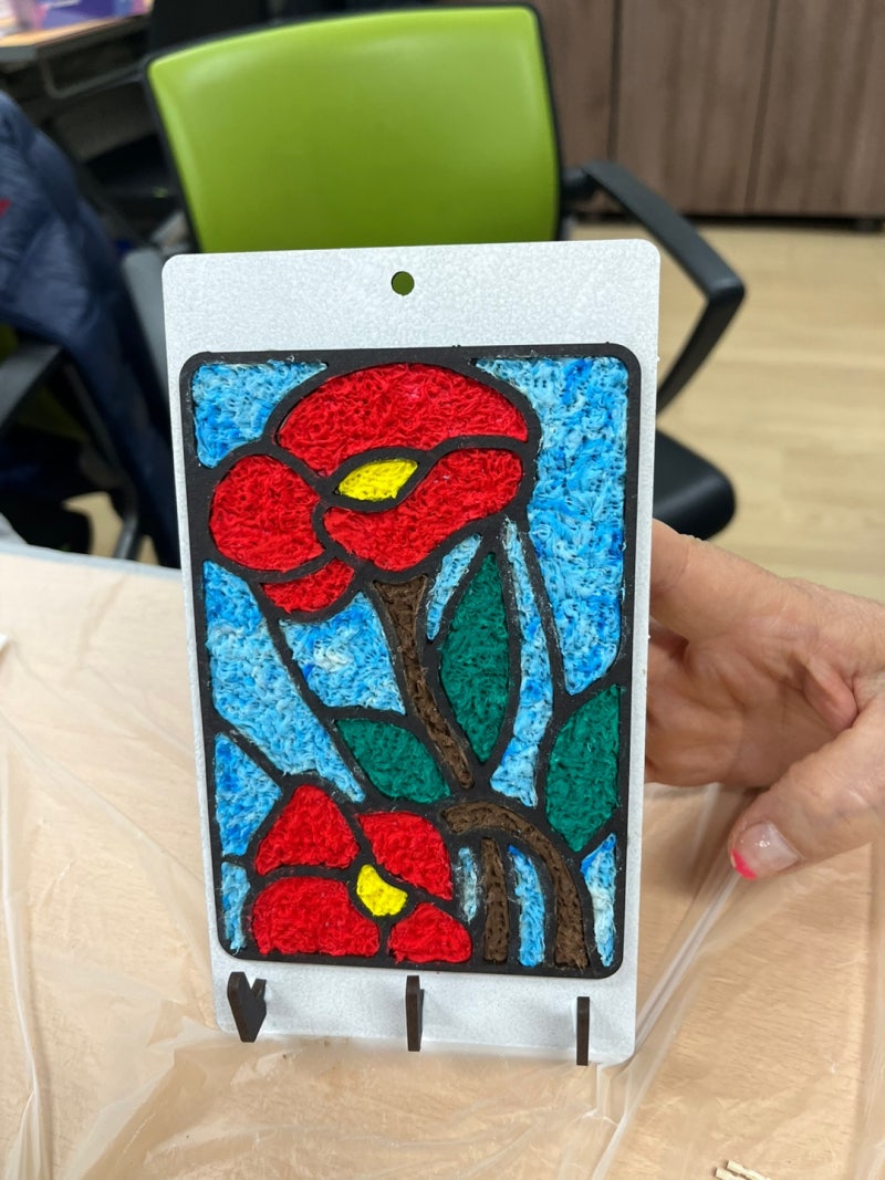부산공예공방노인복지관펄프아트공예펄프클레이신학기수업두뇌발달수업시장살리기프로그램토탈공예러블리봄공방봄학기체험전통공예