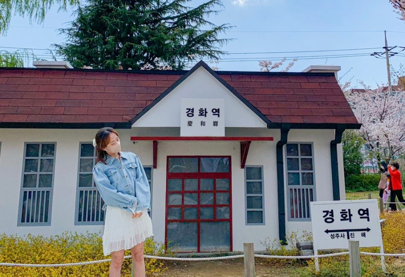 진해 벚꽃 명소 창원 경화역 벚꽃길 2023년 벚꽃 개화 시기 네이버 블로그