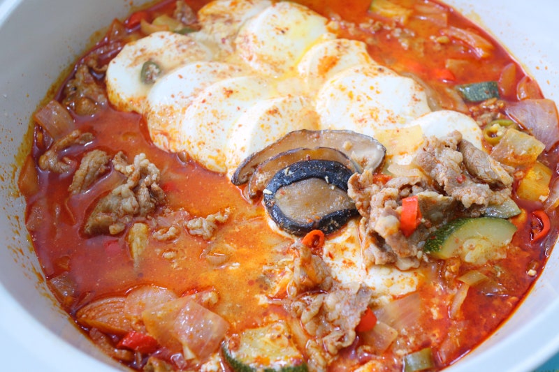 차돌박이 순두부찌개 양념 재료 알아보고 소고기순두부찌개 끓이는법 네이버 블로그