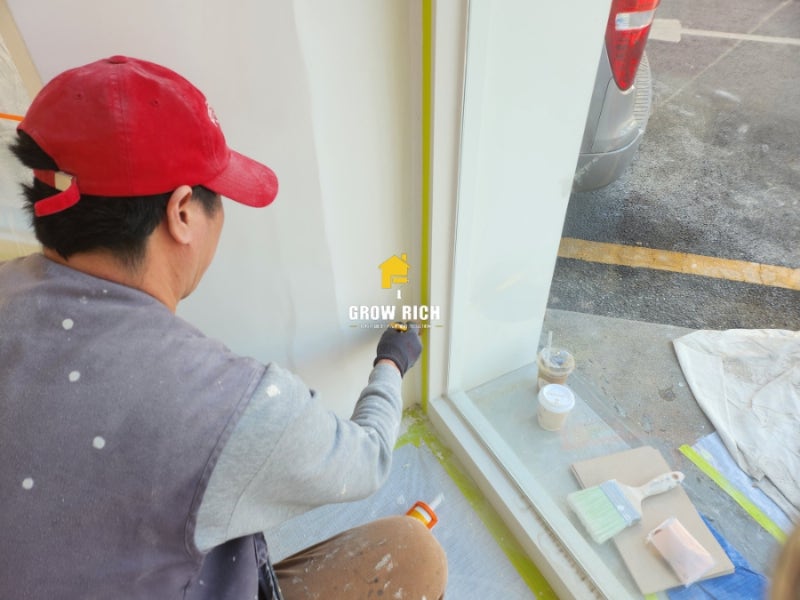 수원 상가 노루 큐피트 마스터 페인트 에어리스도장 2탄 네이버 블로그