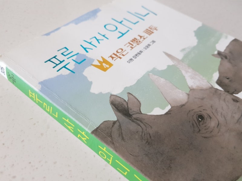 초등학생책추천 창작동화 『푸른 사자 와니니 4 작은 코뿔소 파투』 초등 5학년 권장도서 네이버 블로그
