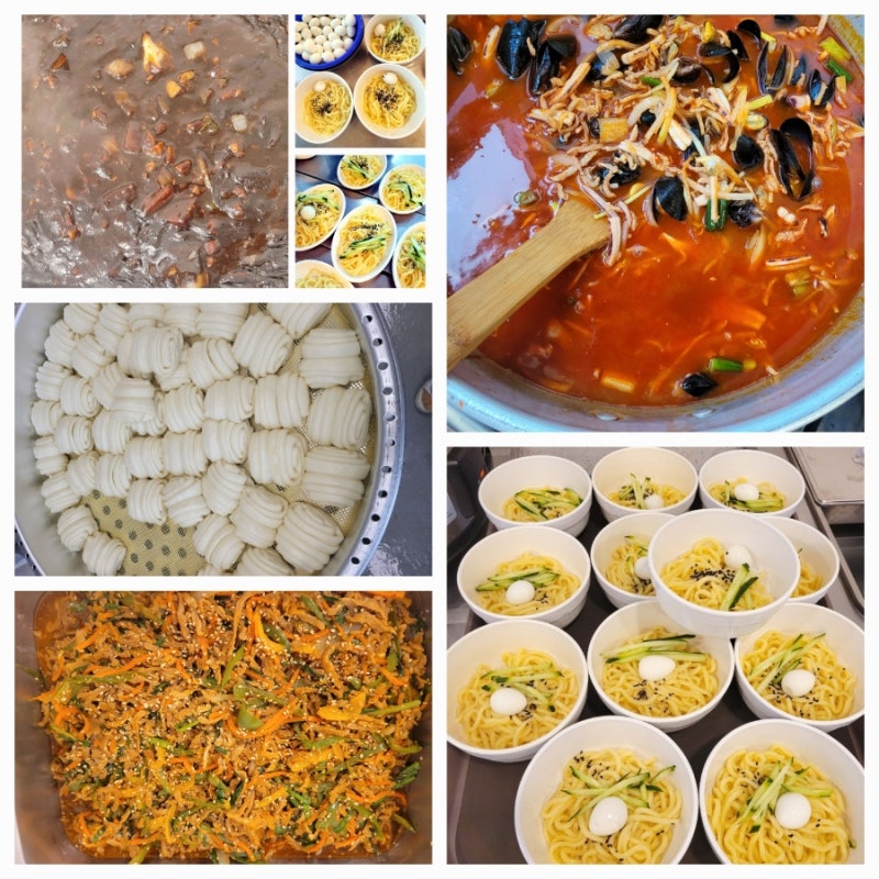 3월 중식데이 짜장면 짬뽕국 꽃빵 고추잡채 병원 맛집 중식당 점심메뉴 단체급식 네이버 블로그