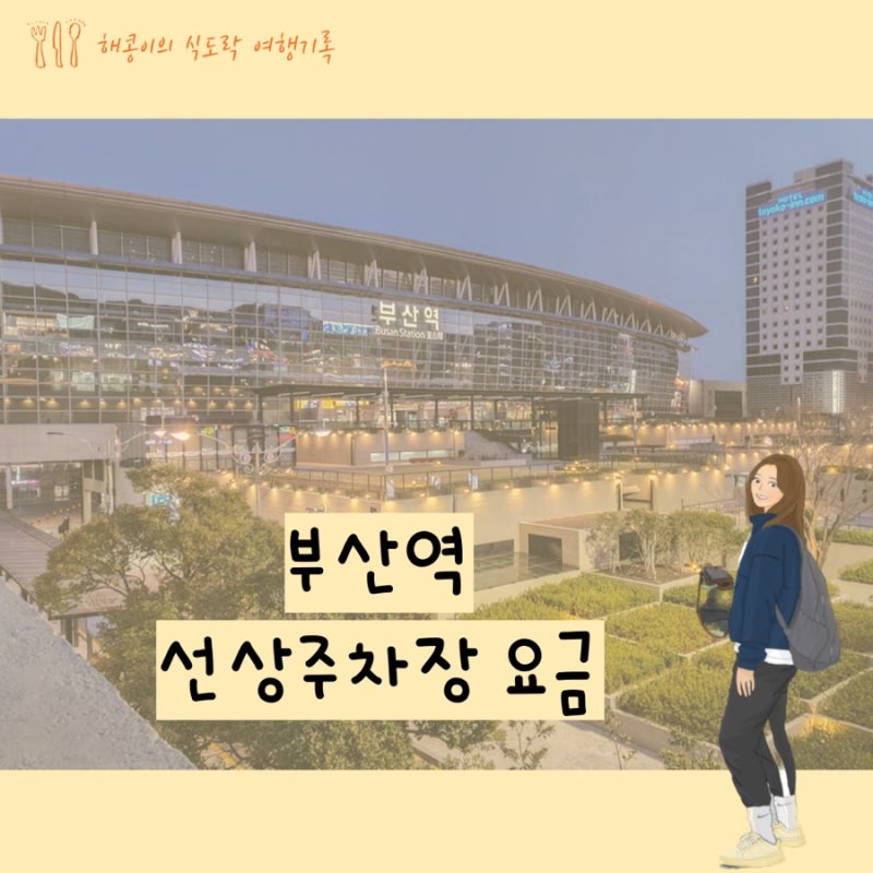 부산역 선상주차장 공영주차장 요금무료 회차 시간 네이버 블로그