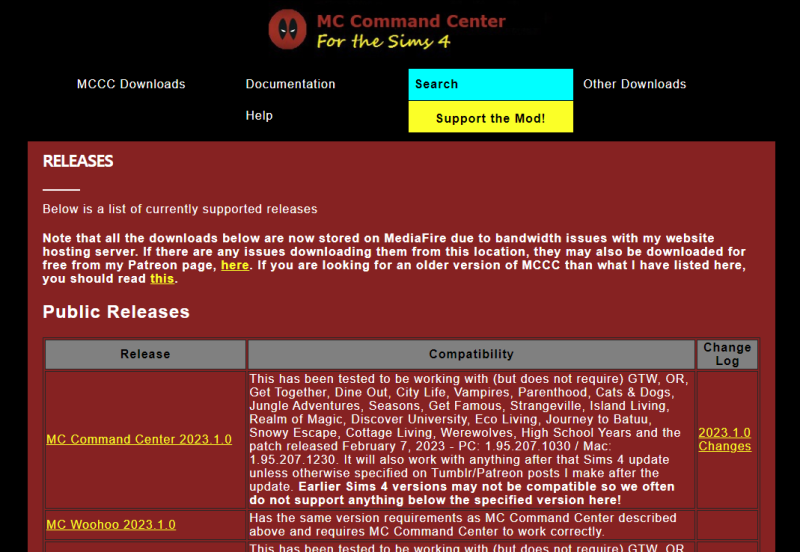 [심즈4] MC 모드 사용 - 필수라고 느끼는 설정들, 만능치트 자동화 : 네이버 블로그