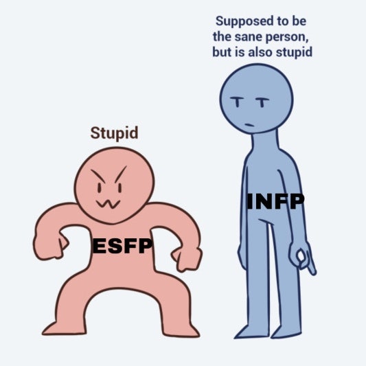 INFP여자 ESFP남자 궁합/ 다툼 이유/ 인프피 엣프피 연애 : 네이버 블로그