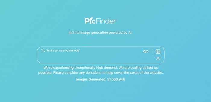 무한 이미지 생성 PicFinder.ai : 네이버 블로그