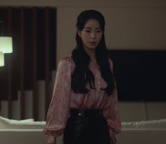 더글로리2 박연진 패션 옷정보 마쥬 블라우스 트위드 오프화이트 가방 가격 네이버 블로그
