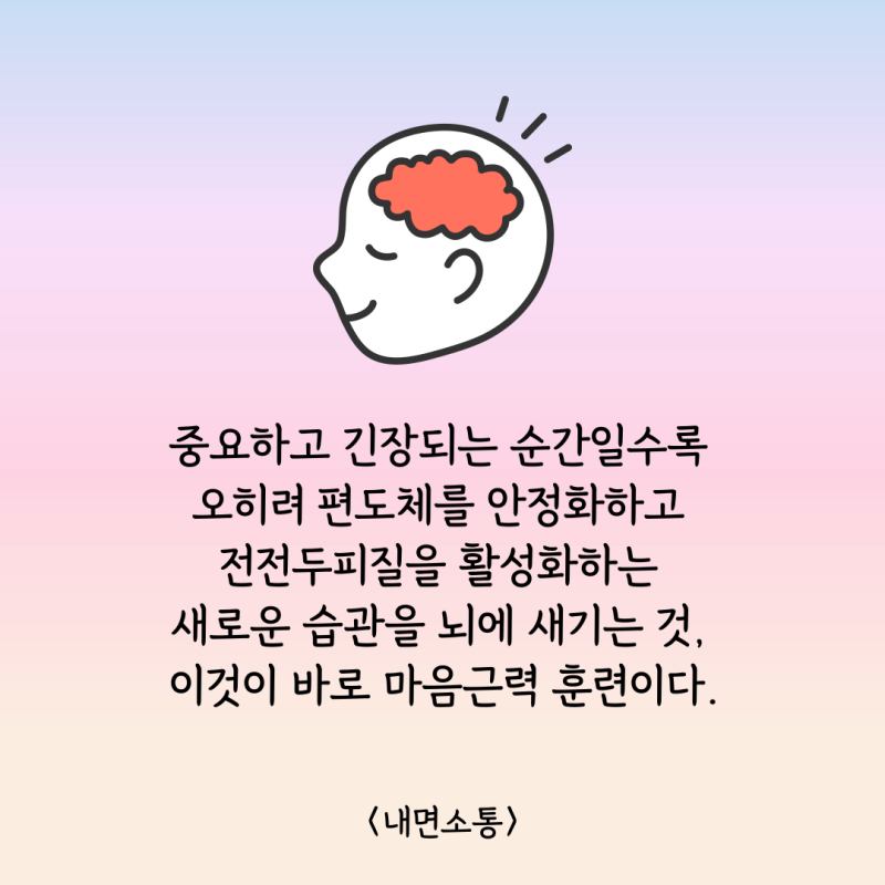책 내면소통 이제는 마음 운동도 하셔야 합니다 회복탄력성 김주환 교수 네이버 블로그