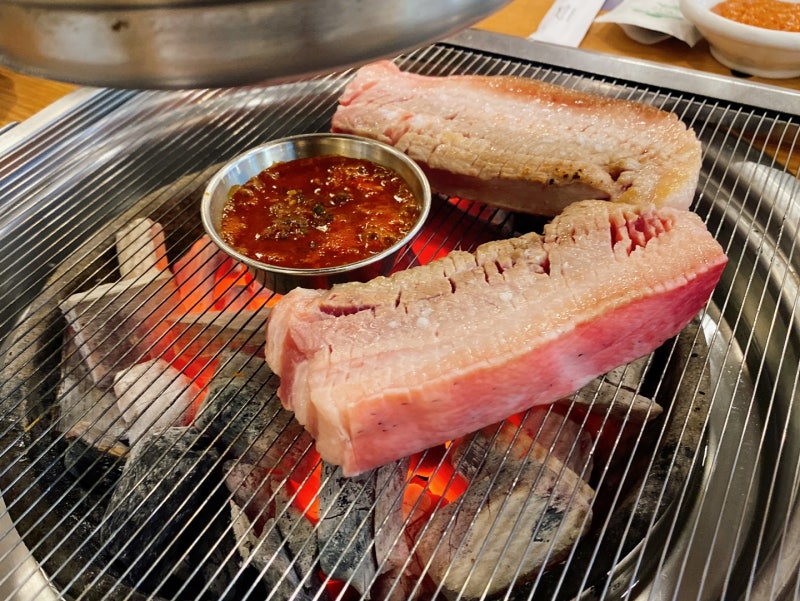 아산 용화동 고기집 육즙팡팡 삼겹살 And 돼지갈비 지산흑돈 네이버 블로그