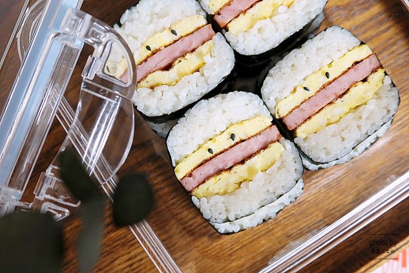 하와이안 스팸 무스비 만들기 네모김밥 요리 무스비틀 활용 초간단 김밥 도시락 싸기 네이버 블로그