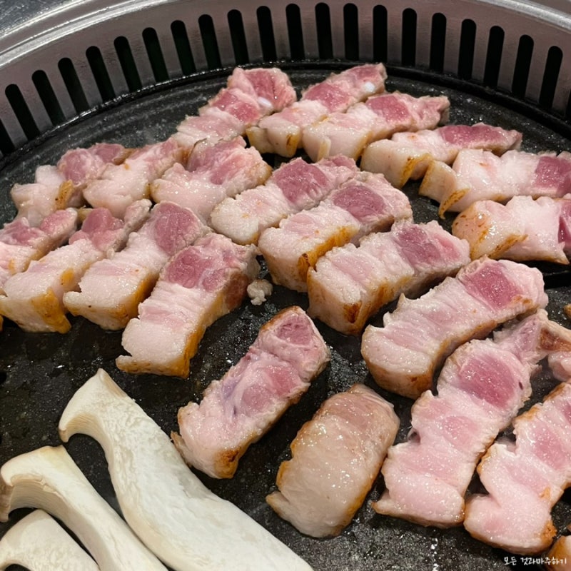 인천 계양구 계산동 고기집 미나리삼겹살 맛집 추천 돼지만 네이버 블로그