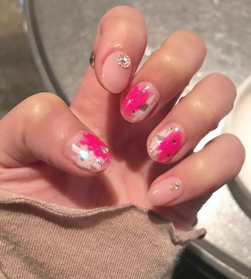 셀프네일 Spring Nail Art 봄 네일아트 디자인🌸 네이버 블로그