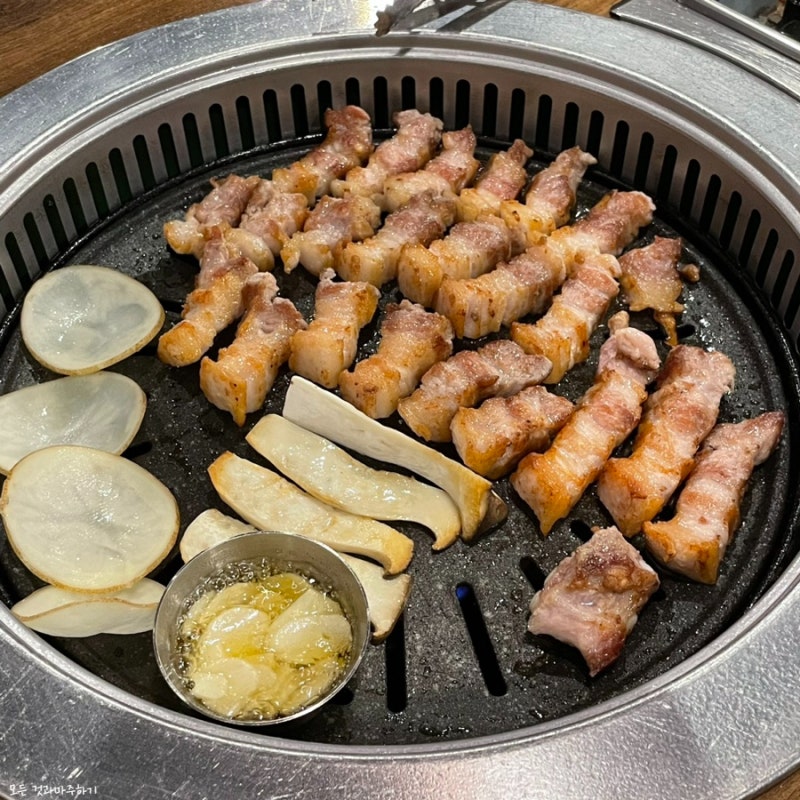 인천 계양구 계산동 고기집 미나리삼겹살 맛집 추천 돼지만 네이버 블로그