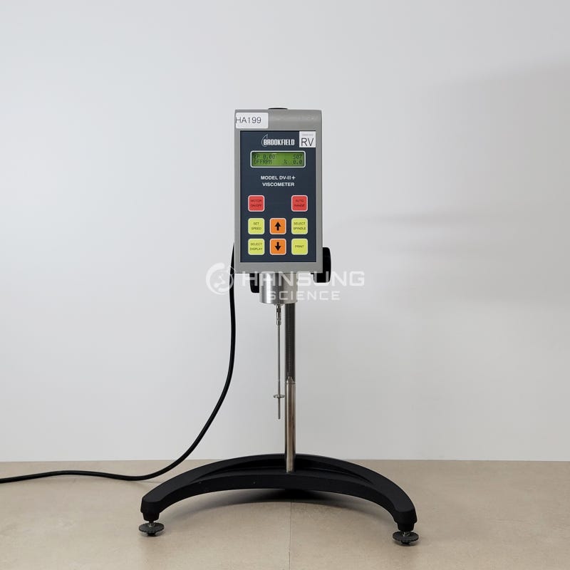 BROOKFIELD DV-II+ Viscometer (RVDV-II+) , 중점도계 (HA199) : 네이버 블로그