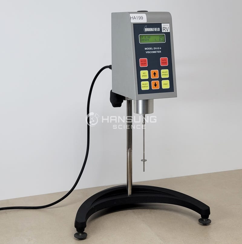 BROOKFIELD DV-II+ Viscometer (RVDV-II+) , 중점도계 (HA199) : 네이버 블로그