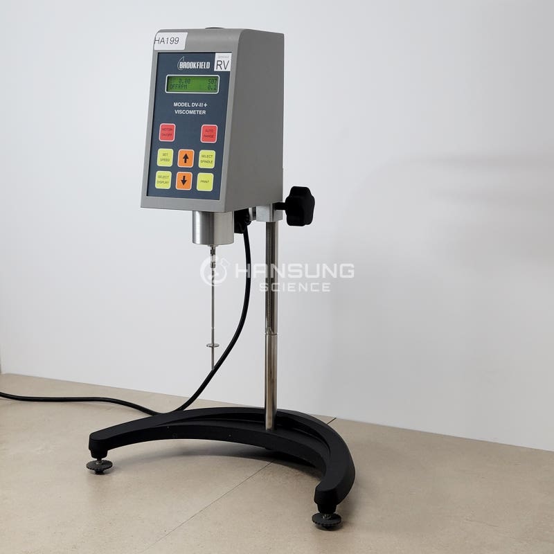 BROOKFIELD DV-II+ Viscometer (RVDV-II+) , 중점도계 (HA199) : 네이버 블로그