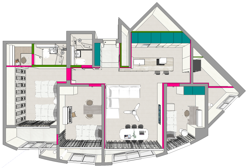 [33PY] 서울시 송파구 파크리오 33평 아파트 인테리어 - 홈파베르 : 네이버 블로그