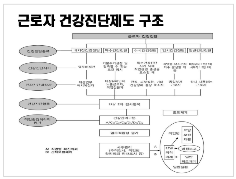 근로자 건강진단 배치 전 특수 일반 건강검진 실시주기 And 검사 항목 And 보건관리자 업무 네이버 블로그