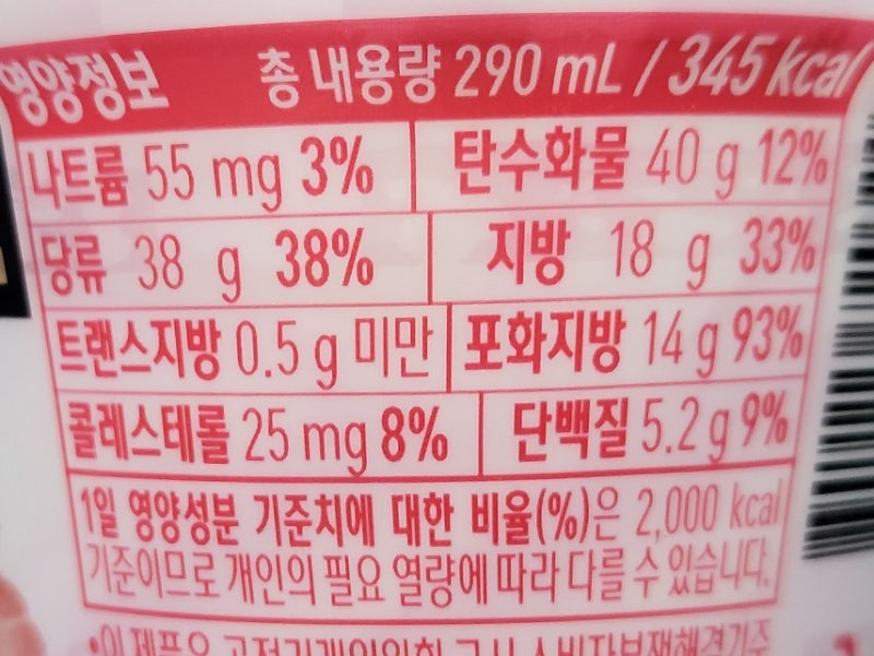상큼한 딸기우유를 아이스크림으로 서울우유 딸기우유파르페 편의점신제품 내돈내산 솔직리뷰 네이버 블로그