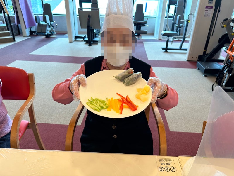 시니어데이케어 주은 원주센터 요리 월남쌈 만들기 원주노인주간보호센터 네이버 블로그
