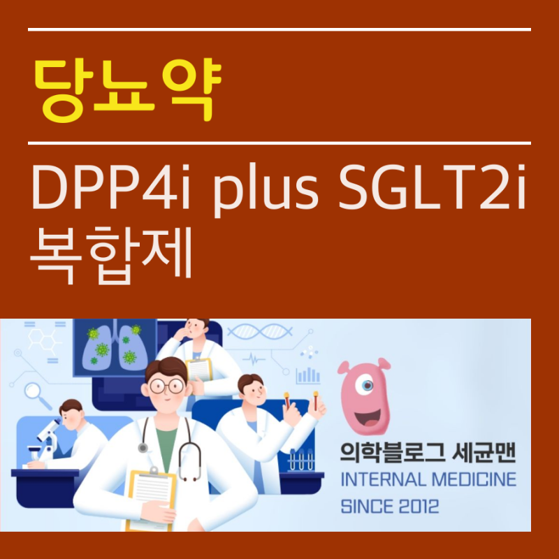당뇨약 DPP4i + SGLT2i 복합제 5개 제품 : 네이버 블로그