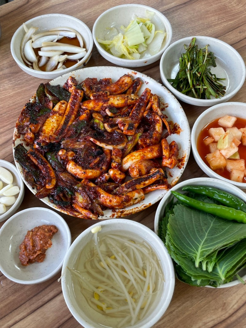 경주 맛집 용궁단골식당 오징어불고기 자꾸 생각나 네이버 블로그