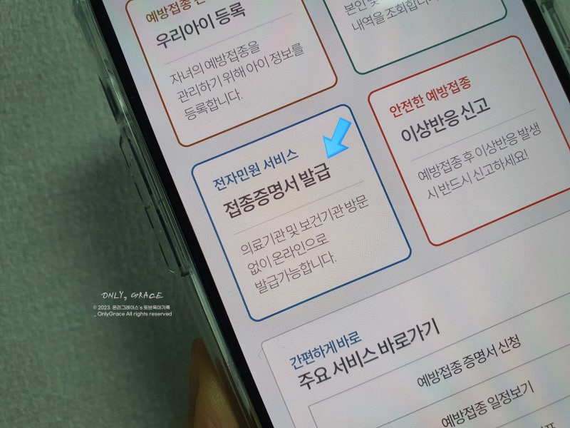 영유아 예방접종증명서 발급 Pdf 어린이집 생활기록부 작성 네이버 블로그