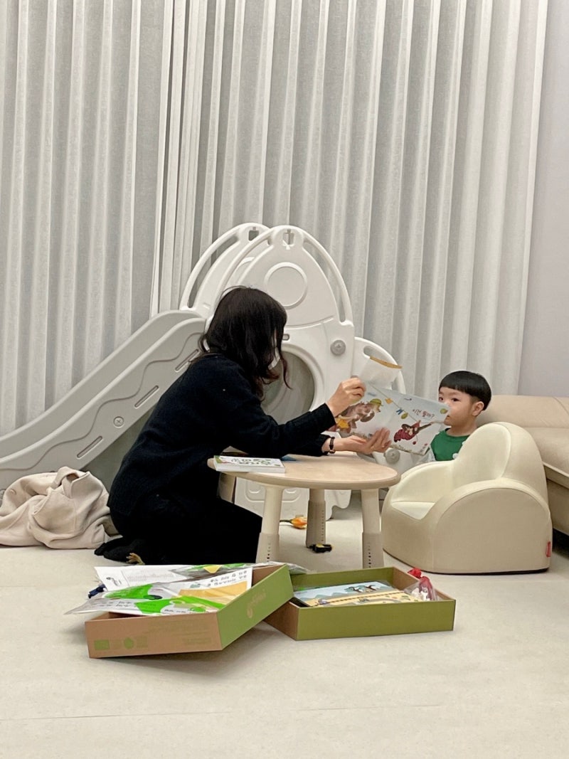 방문수업신기한 한글나라신기한 수학나라 만 3세 4살 한솔교육 입문 3회차 수업 후 꼬리에 꼬리를 무는 생각들