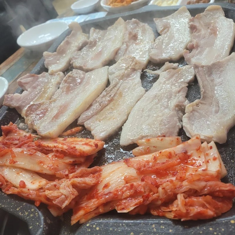 연천 맛집 부뚜막 삼겹살 파절이가 맛있는 현지인 추천 식당 네이버 블로그