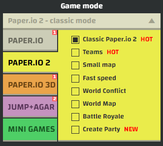 땅따먹기 게임 링크!! paper-io : 네이버 블로그