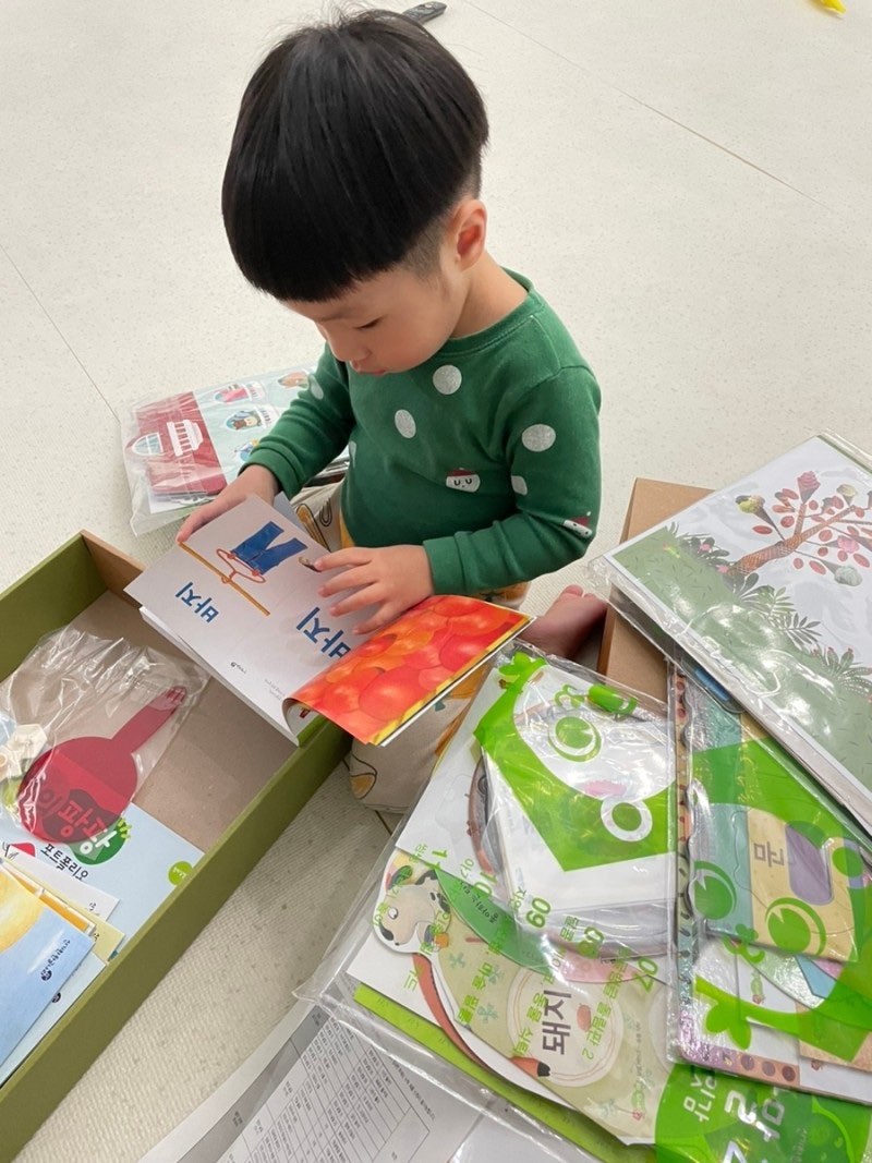 방문수업신기한 한글나라신기한 수학나라 만 3세 4살 한솔교육 입문 3회차 수업 후 꼬리에 꼬리를 무는 생각들