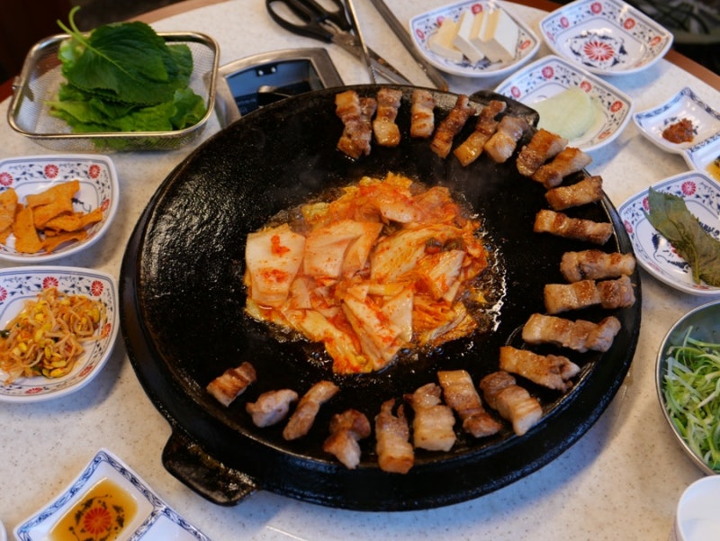 대전 봉명동 맛집 솥뚜껑 삼겹살 ㅣ 진짜무쇠삼겹 네이버 블로그
