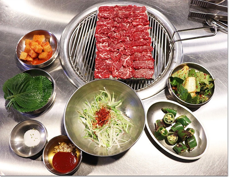 수원 회식 영통 한우 맛집 소고기 칠프로칠백식당 네이버 블로그