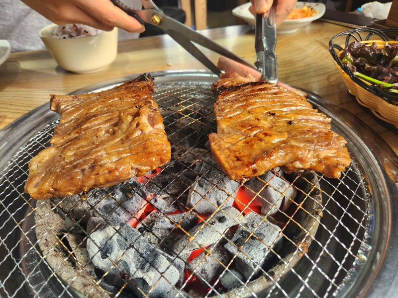평택고덕조가네숯불갈비 돼지갈비 점심 맛집 된장찌개 냉면 식후 메뉴까지 네이버 블로그