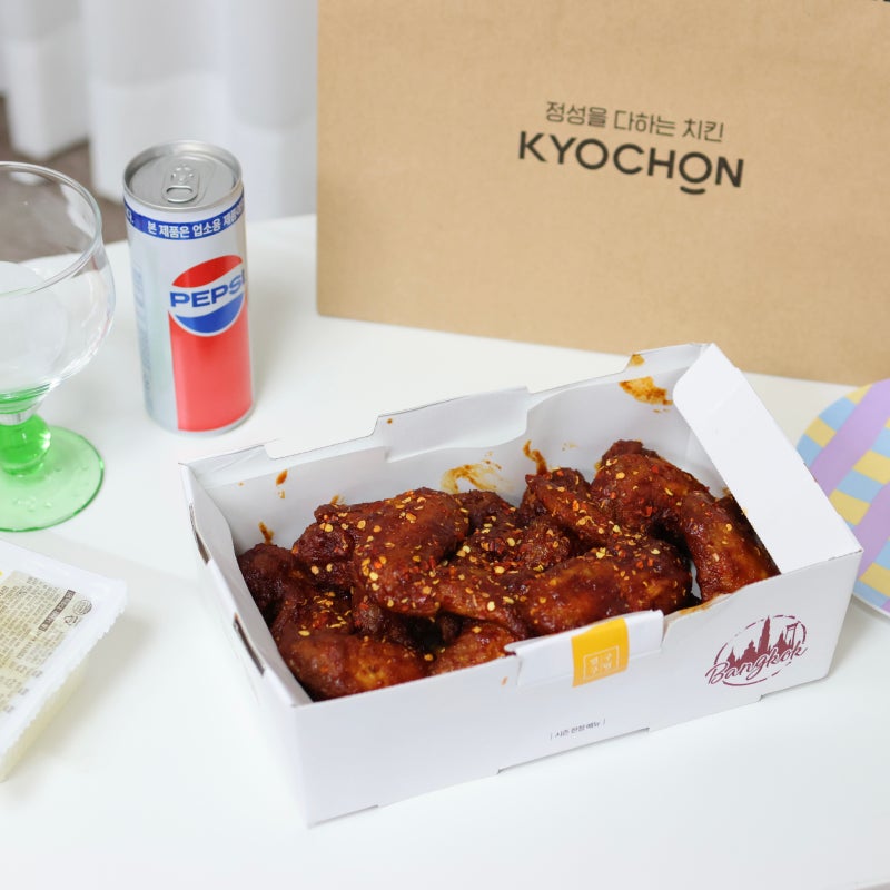 교촌치킨 방콕점보윙 시즌한정메뉴 맛있는 야식 추천 네이버 블로그