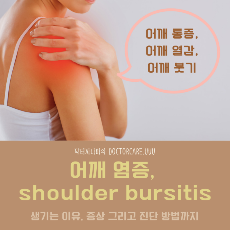 어깨 염증 활액낭염shoulder Bursitis가 생기는 이유와 증상 진단 방법까지 네이버 블로그