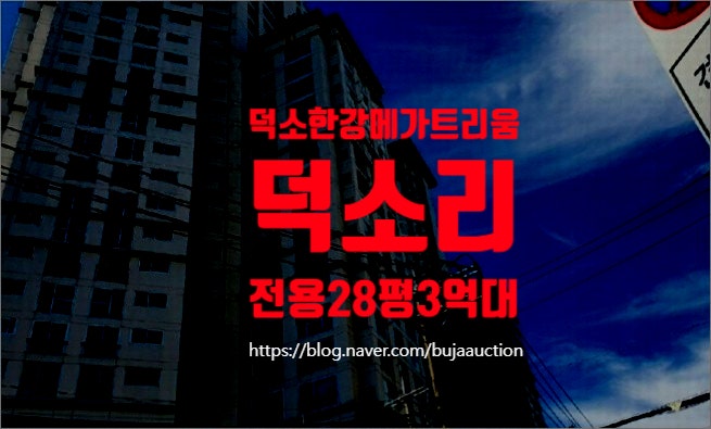 남양주시 오피스텔경매 남양주 덕소한강벽산메가트리움 1회유찰 3억대 네이버 블로그