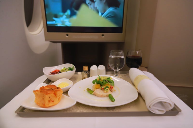 하노이 항공권 아시아나항공 인천 하노이 왕복 비즈니스 클래스 기내식 OZ733 / OZ743 & 베트남 입국 서류 : 네이버 블로그