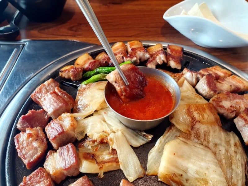 중동 어반브릭스 맛집 육즙 가득 고기집 오대지식당 네이버 블로그