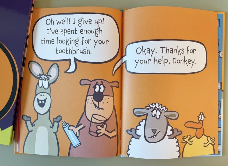 영어원서추천 My Toothbrush is missing - Jan Thomas의 리더스북 시리즈 : 네이버 블로그
