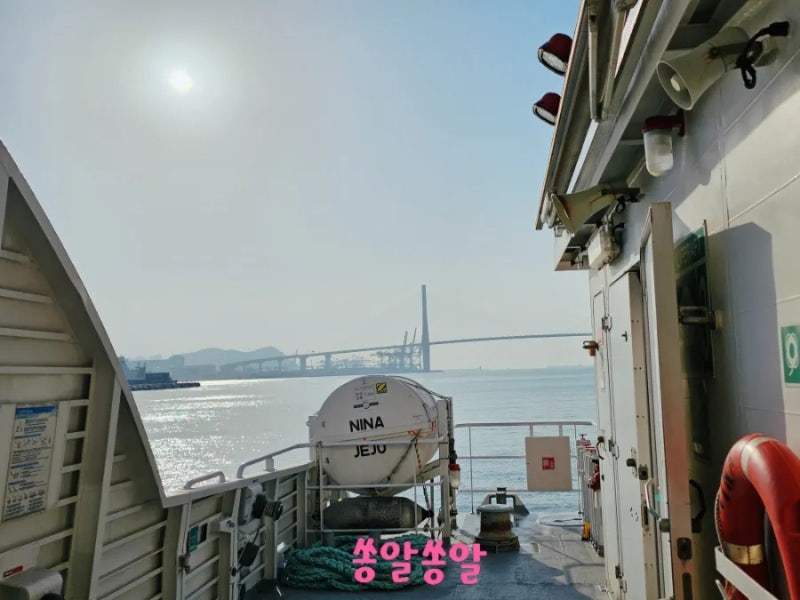 대마도 히타카츠 당일치기 여행 출국 수속부터 부산 입국까지 담아봤어요 니나호 배편 탑승후기 네이버 블로그