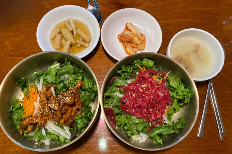 종로 광장시장 맛집 진주육회 육회비빔밥 And 낙지덮밥 And 고기완자 냠냠냠 ♥ 네이버 블로그