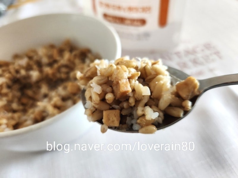 CU 테이스틴 단백질곤약밥 쫄깃한 두부 현미귀리 : 네이버 블로그