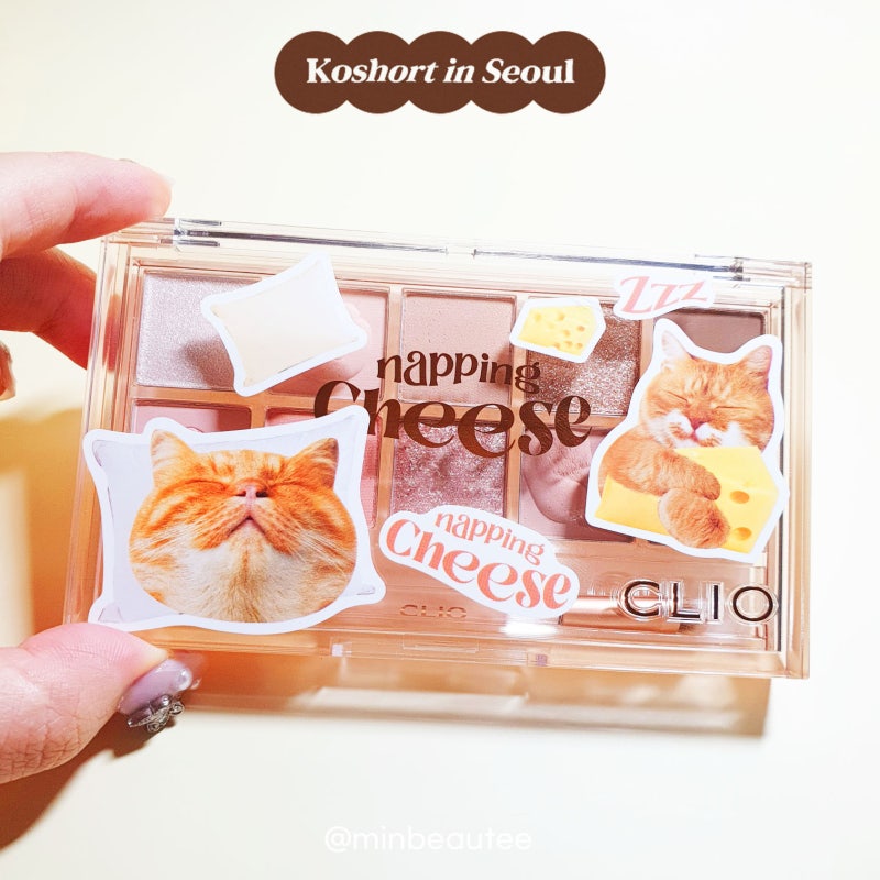 클리오 코숏에디션 프로아이팔레트 낮잠자는 치즈 킬커버 더뉴쿠션 네이버 블로그