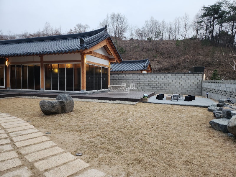 경남 합천 한옥펜션 Full Stay 풀스테이 외토 넓은 온수풀 독채 풀빌라 네이버 블로그