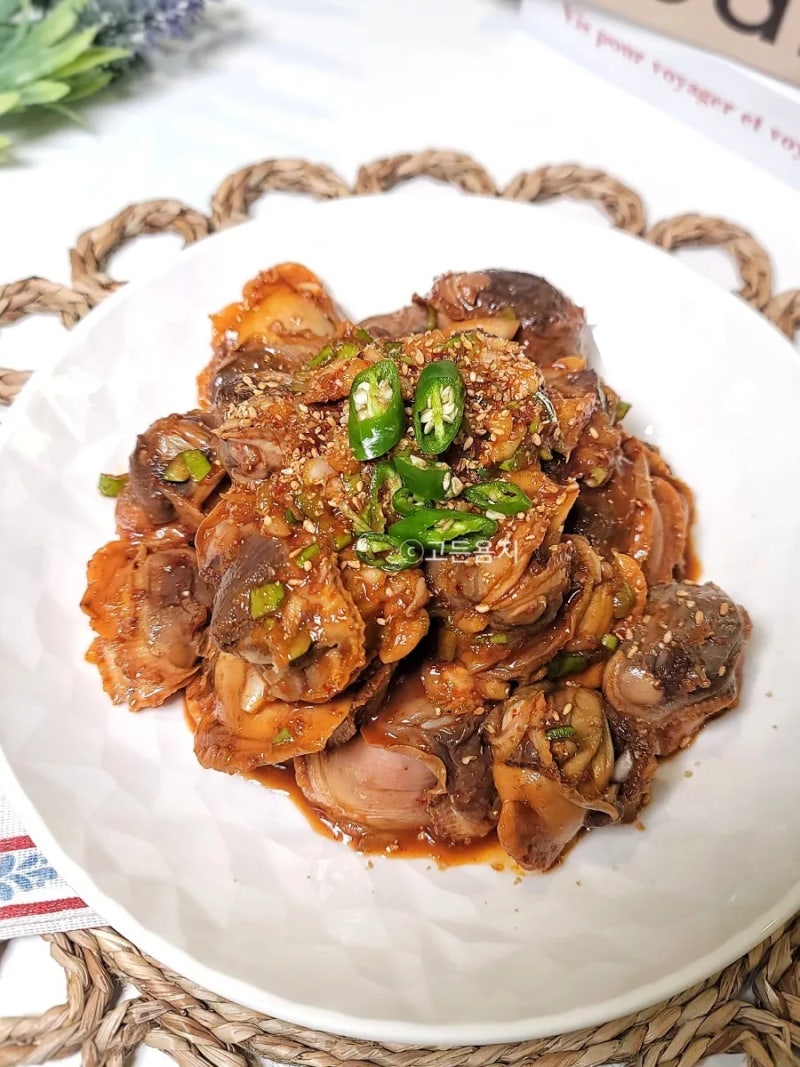 피조개 무침 피꼬막 양념 새콤달콤 맛있게 요리하기 : 네이버 블로그