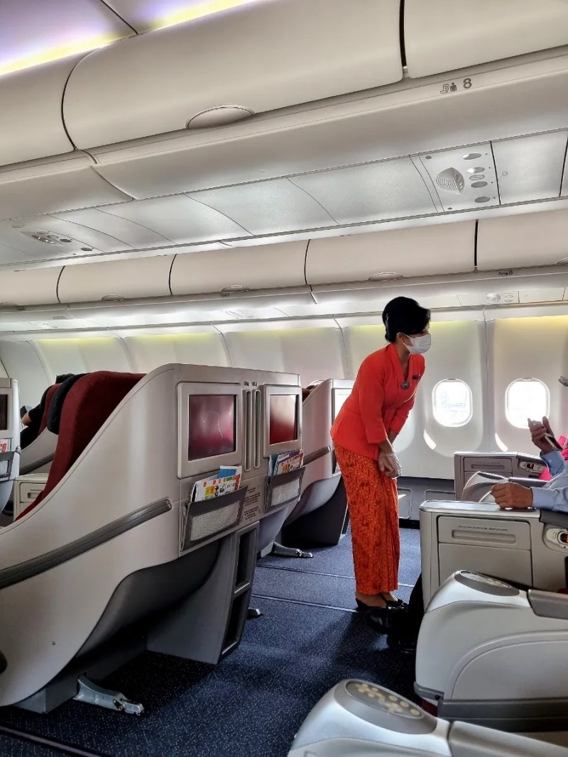 가루다항공 비지니스 [방콕 - 자카르타] GA867 : 네이버 블로그