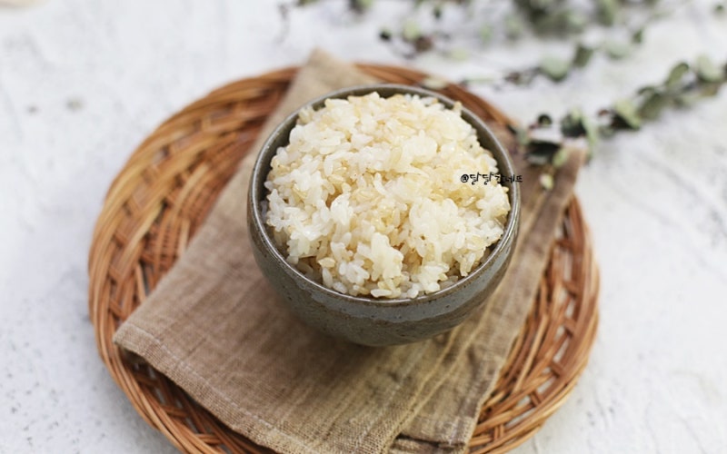 현미밥 짓는법 차예련 현미밥 전기밥솥 비법 : 네이버 블로그